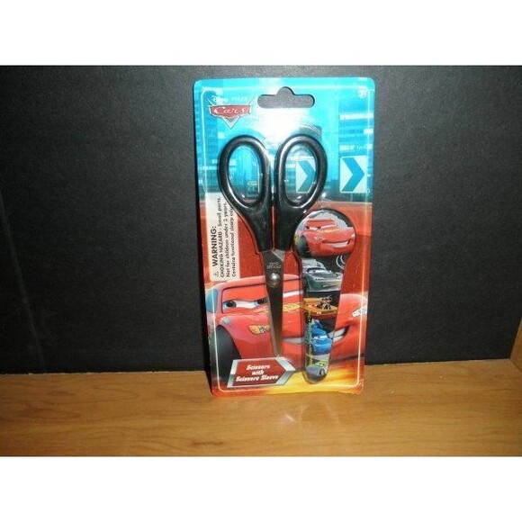 Pixar | Other | New By Disney Pixar Cars Black Scissors Protective ...